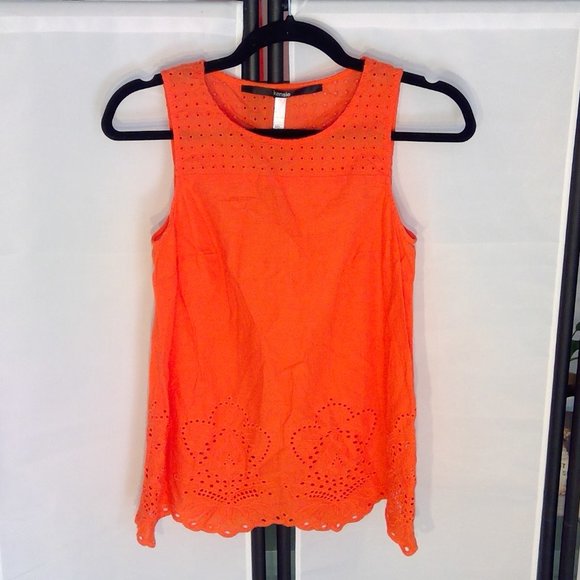 Tops | 3 For 12 Nwot Orange Tank | Poshmark